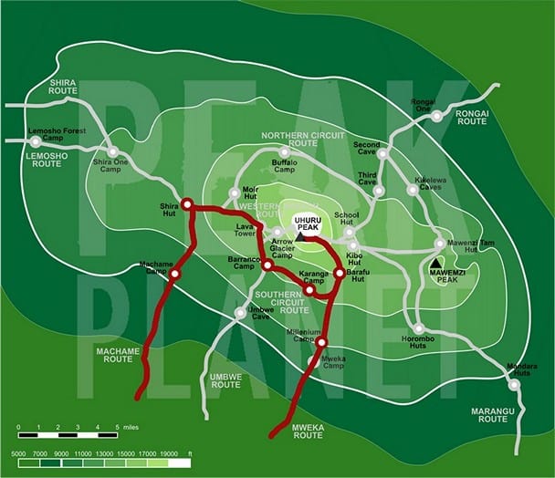 Routes - Peak Planet